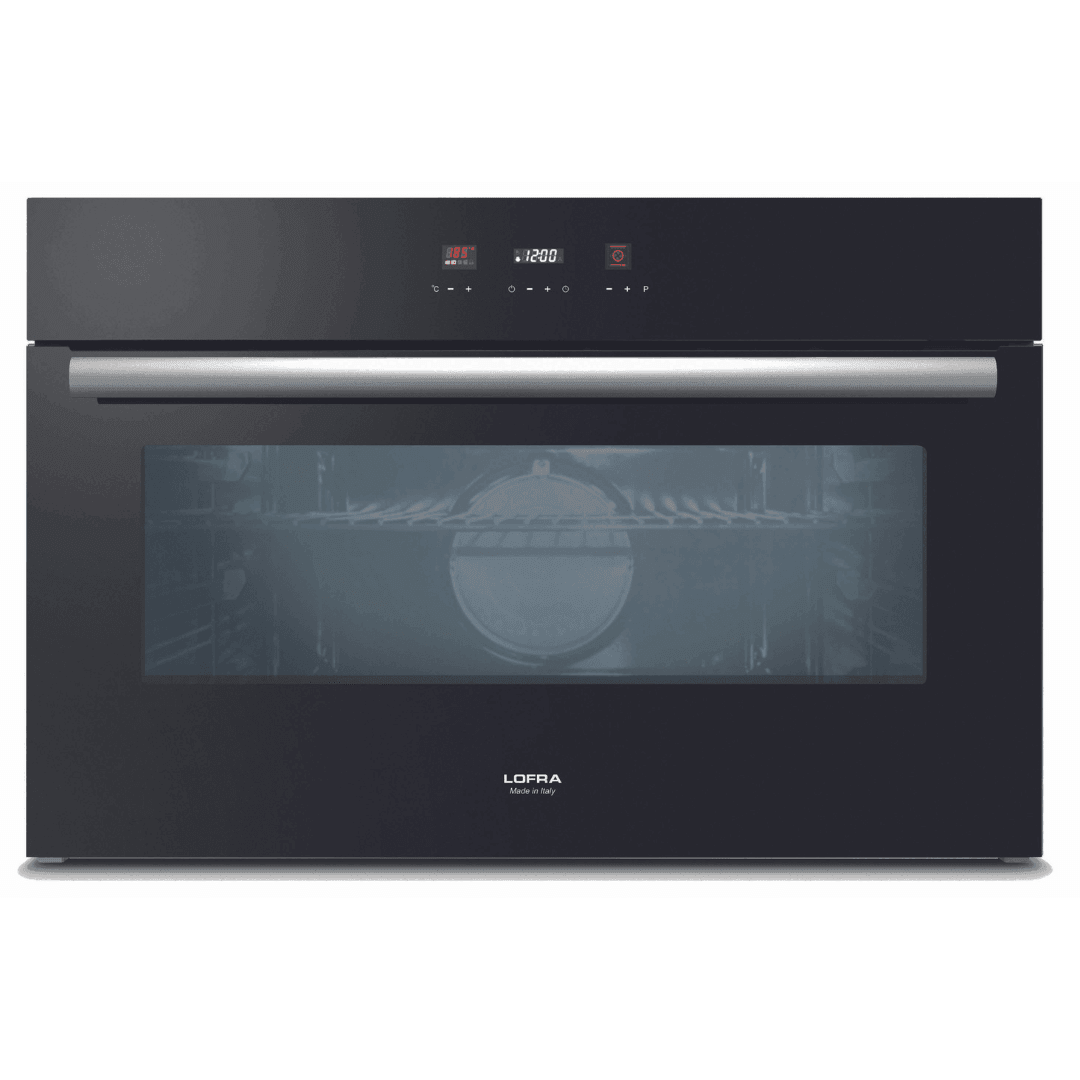 Professional Electric Oven 90 cm - Gemma - Black Glass ...