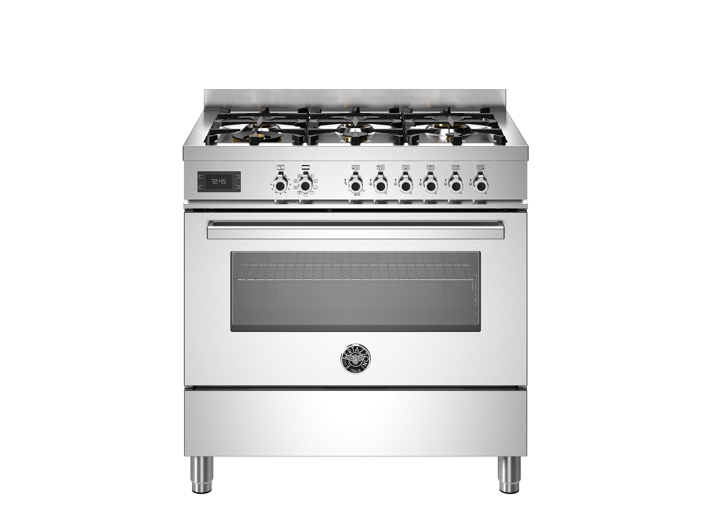 Bertazzoni Professional Series, 90 cm 6-Burner, Electric Oven ...